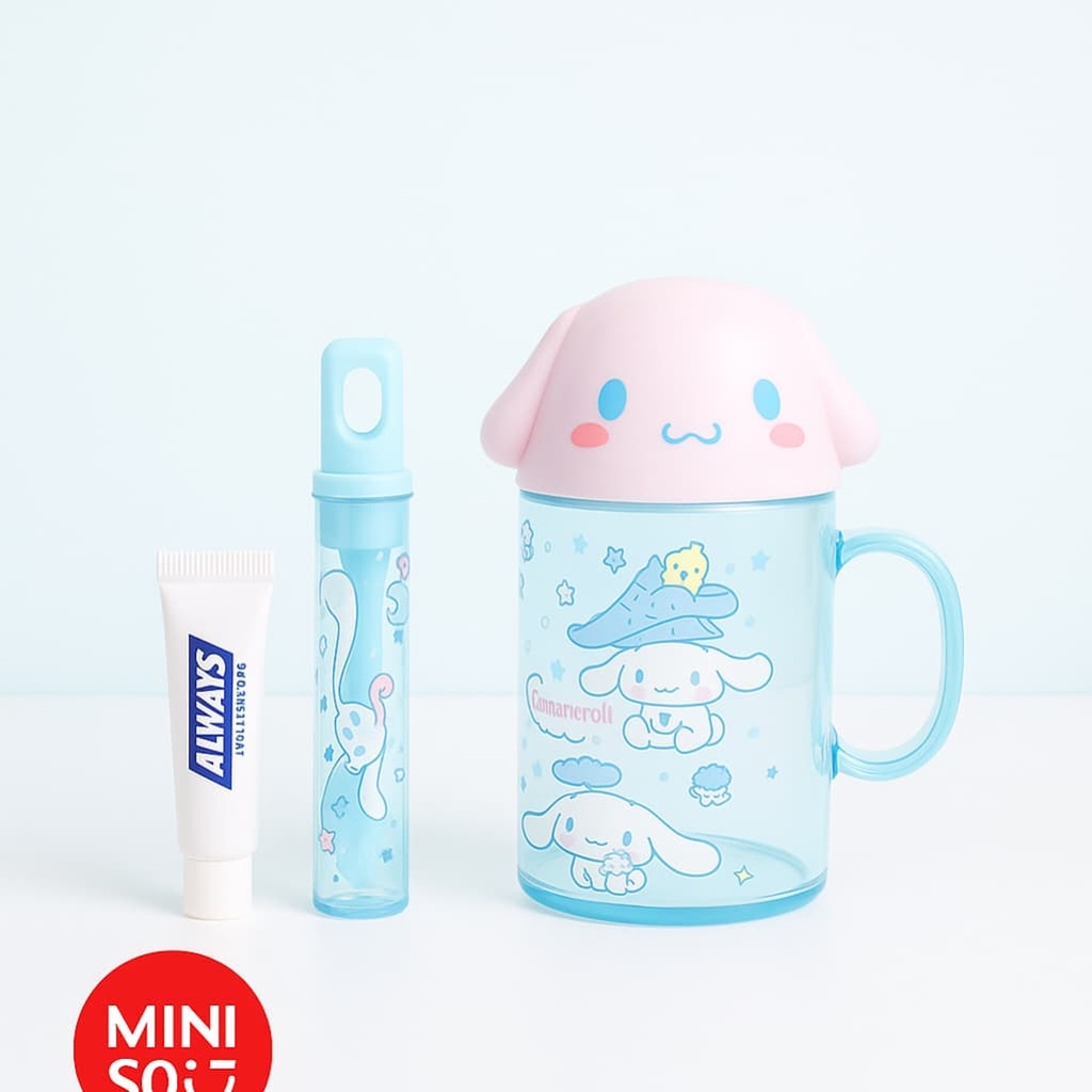 Sanrio Characters Colorful Summer Collection Toothbrush & Bathroom Cup ...