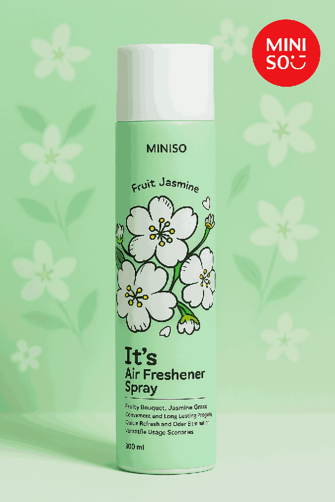 Miniso Pure Delight Air Freshener Spray 300ML (Fruit Jasmine ...